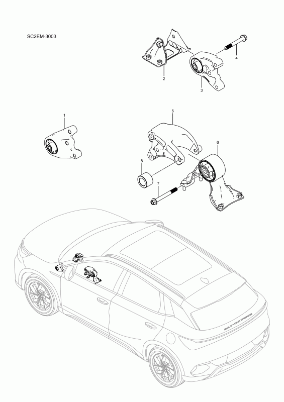 BYD SC2E-03003 suspension